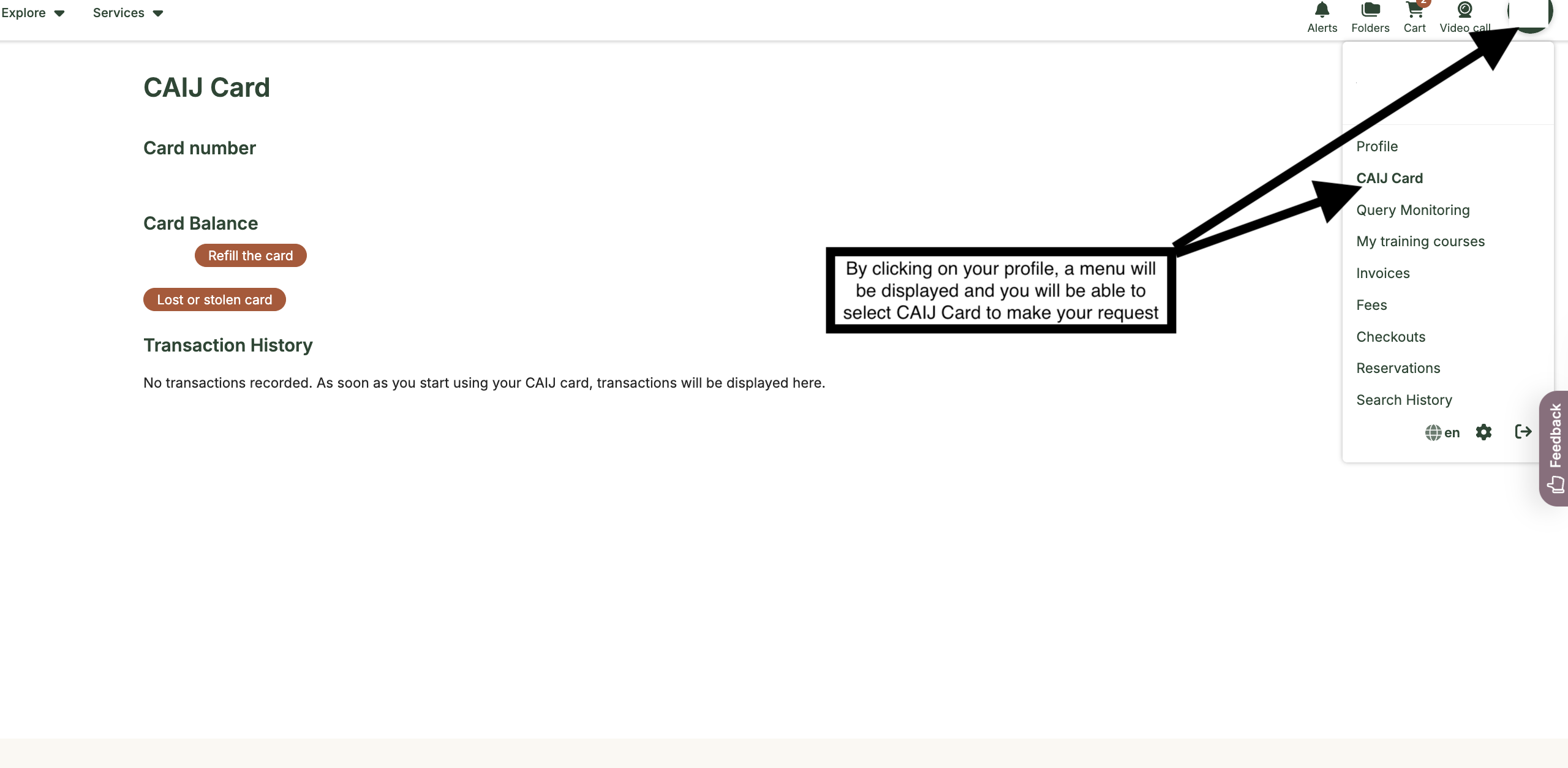 How can I obtain or replace my CAIJ card? | CAIJ