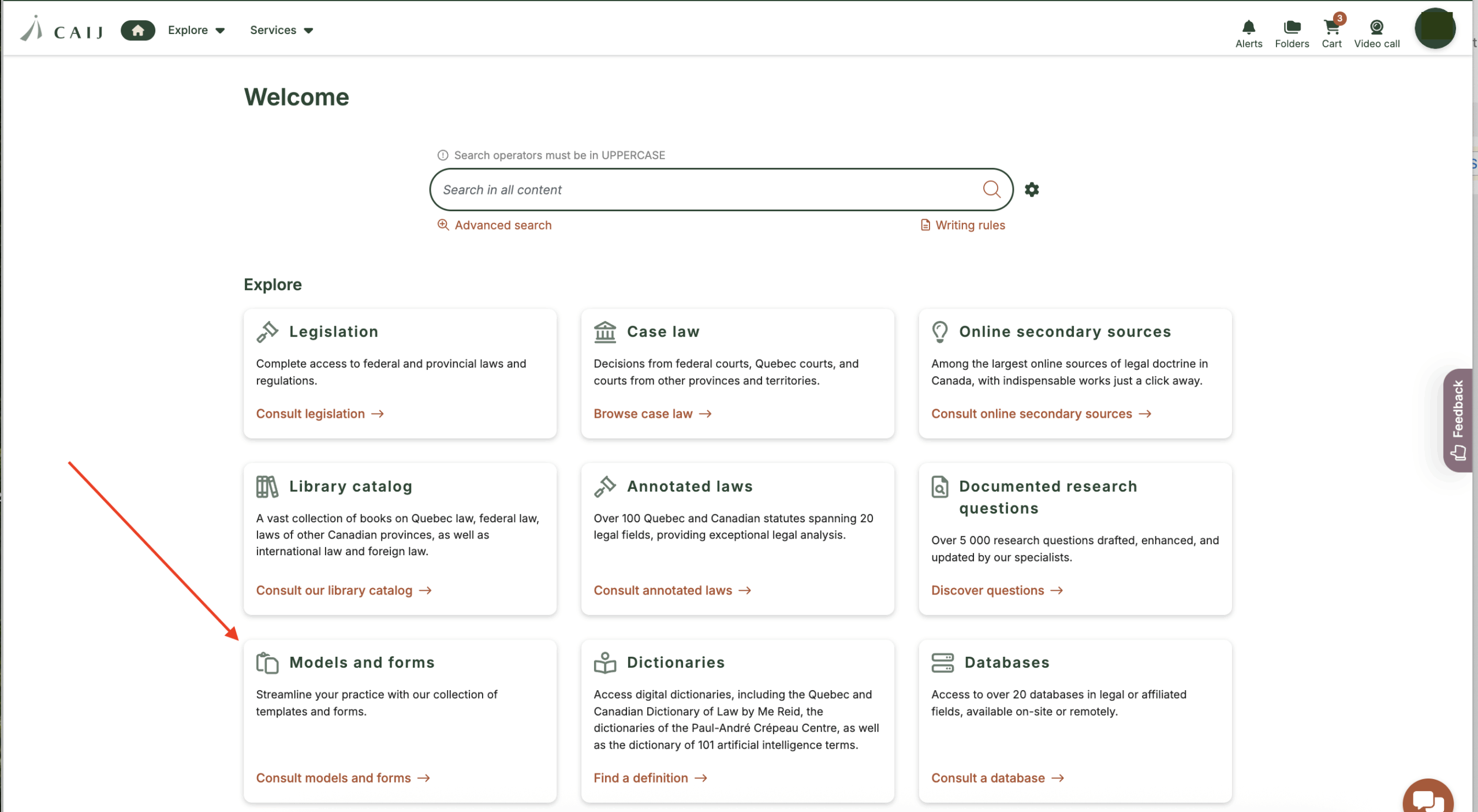 Do you have forms or sample contracts? | CAIJ